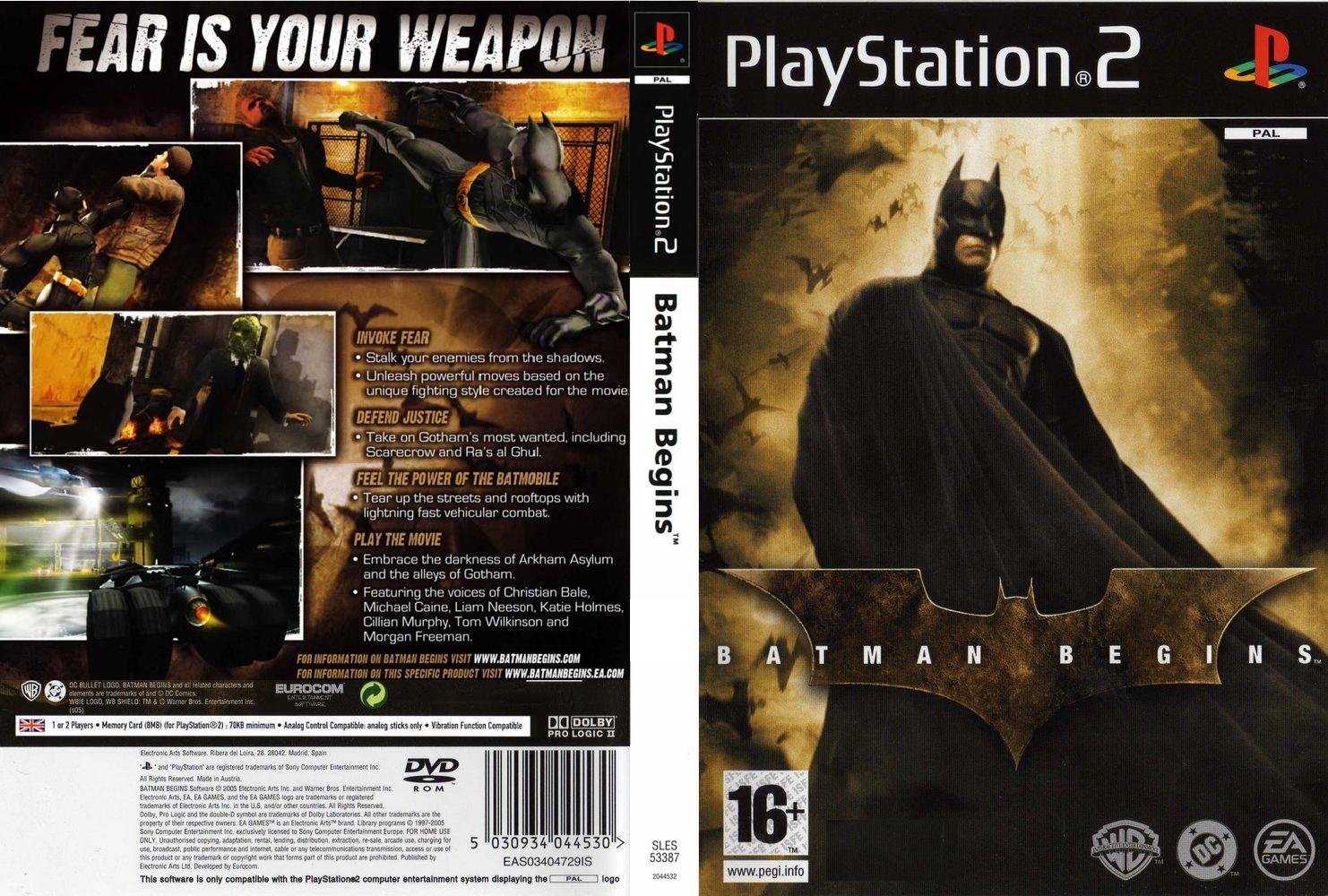 CAIU: COVERS DVDS PS2 (B) (109 capas)